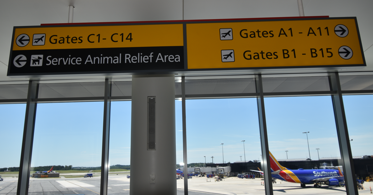 Animal Relief Areas | BWI Airport