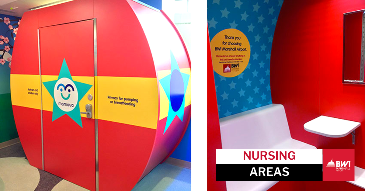 Nursing Areas | BWI Airport