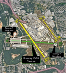 Runway 10/28 Closure Information | BWI Airport
